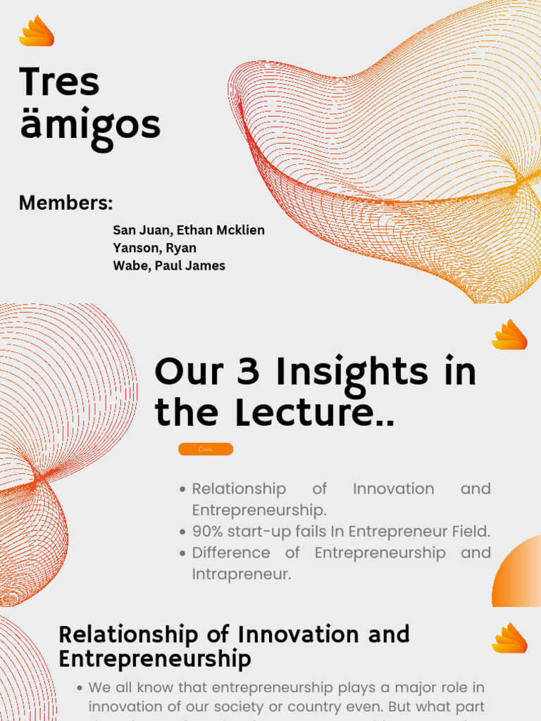 Innovation and Entrepreneurship Insights | PDF | Entrepreneurship ...