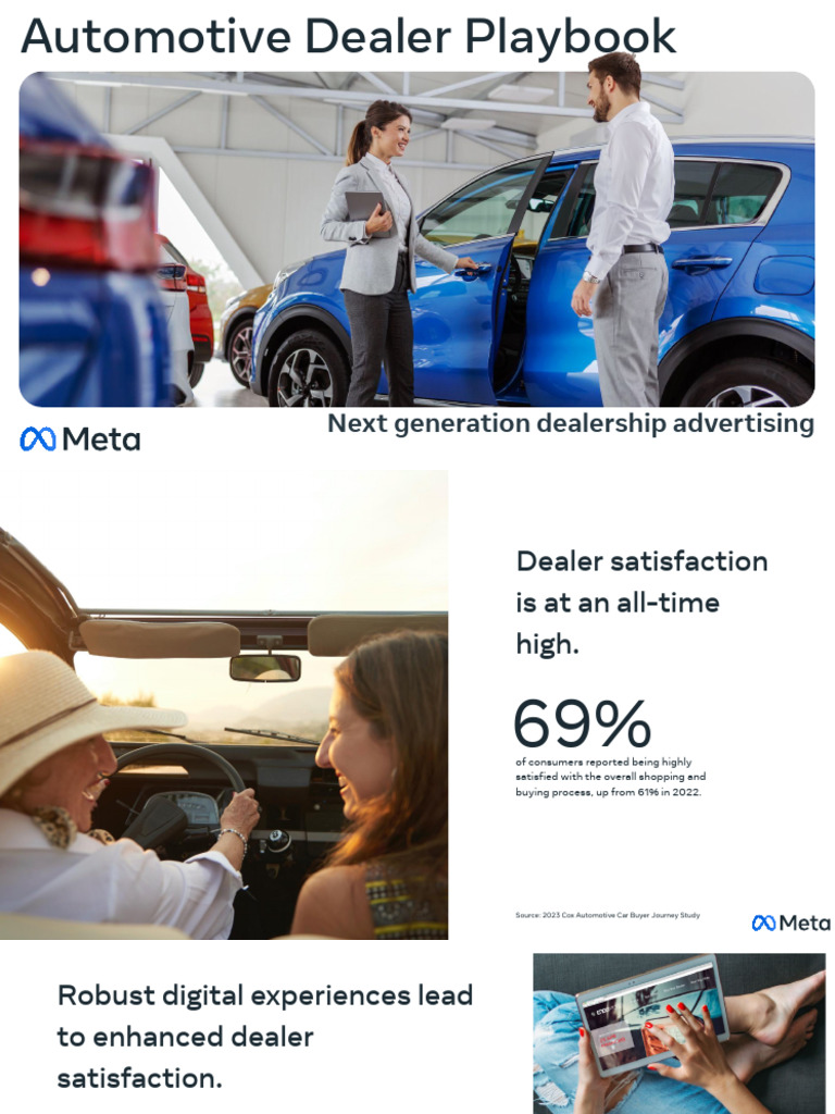 Facebook Automotive Dealer Playbook | PDF | Car Dealership | Brand
