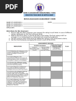 TVI-NCOI Annotations Form | PDF | Teachers | Annotation
