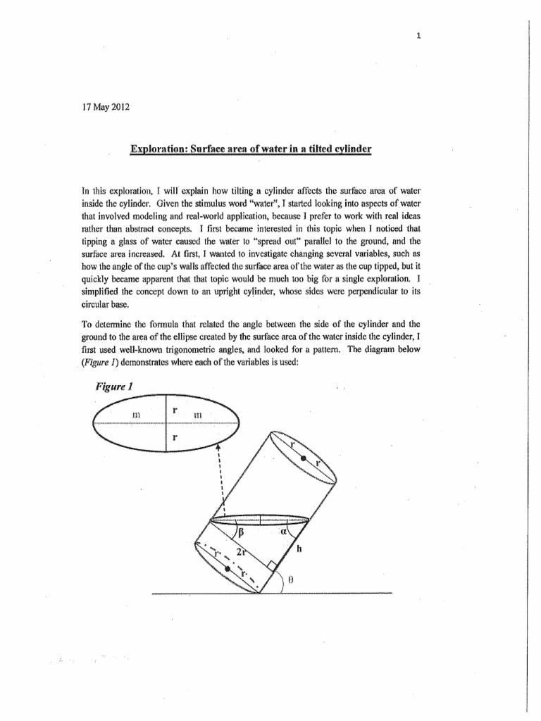 4 Surface area of water Grading | PDF