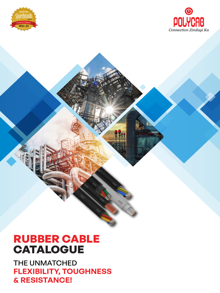 Polycab Rubber Cable Catalogue | PDF | Electrical Conductor ...