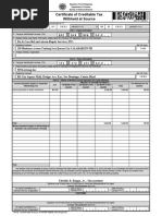BIR Form 2307 Updated AUG 2023 | PDF | Payments | Taxes