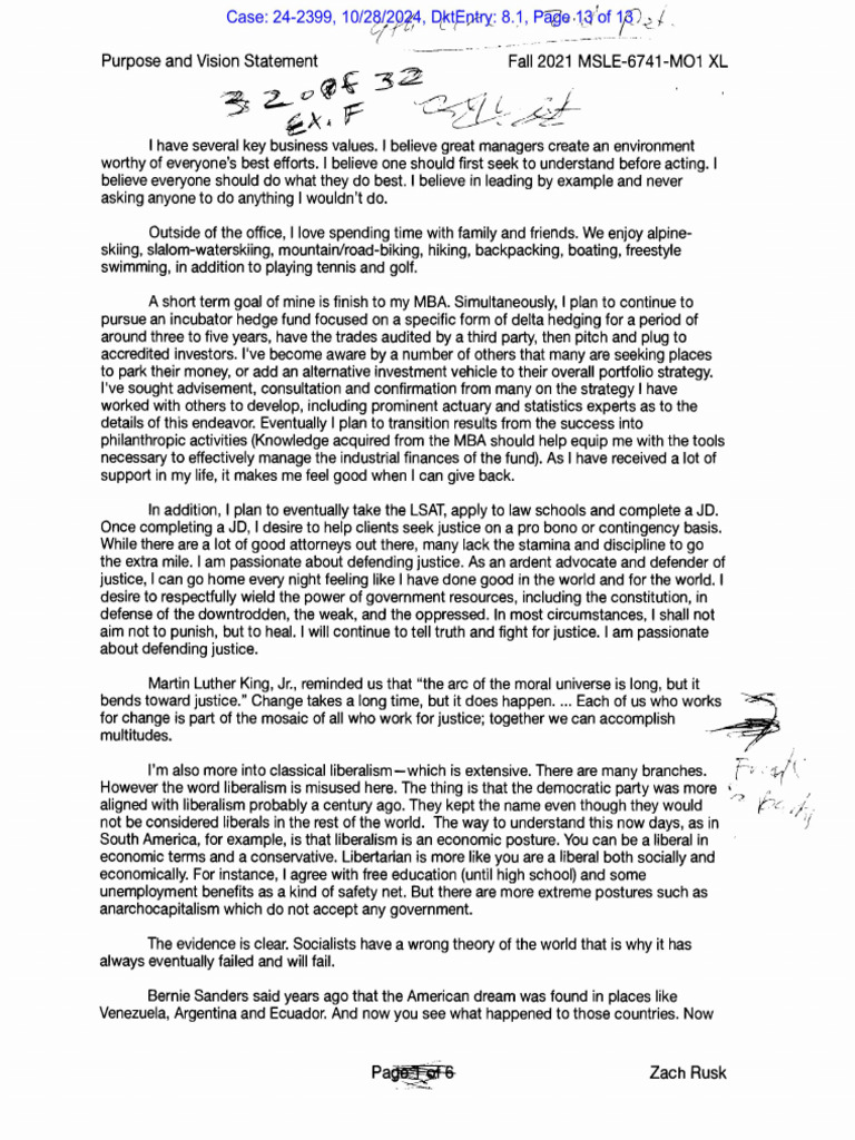 Exhibit D To Notice | PDF | Expert Witness | Due Process Clause