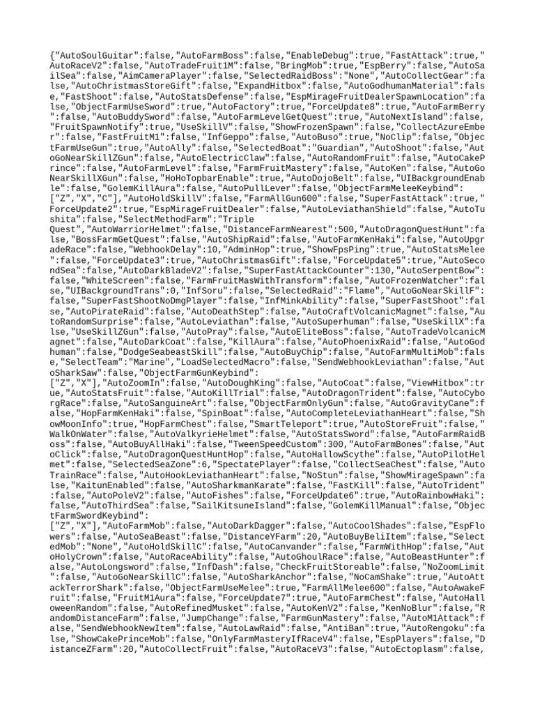 Roblox Game Automation Settings | PDF