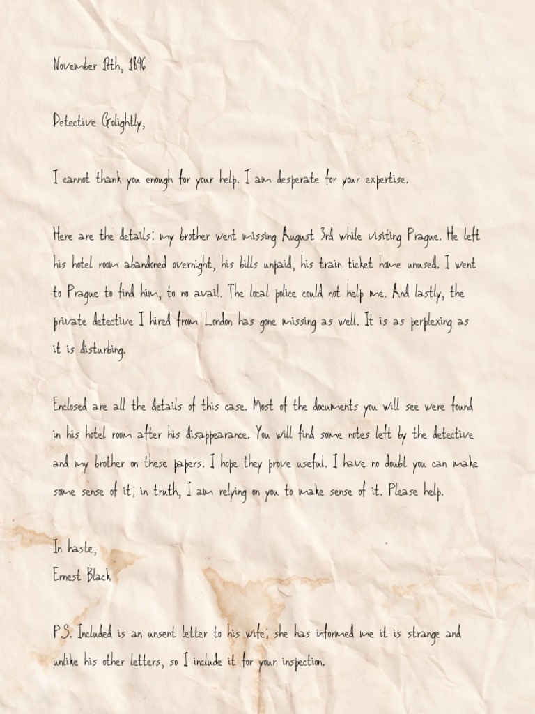 Intro Letter | PDF