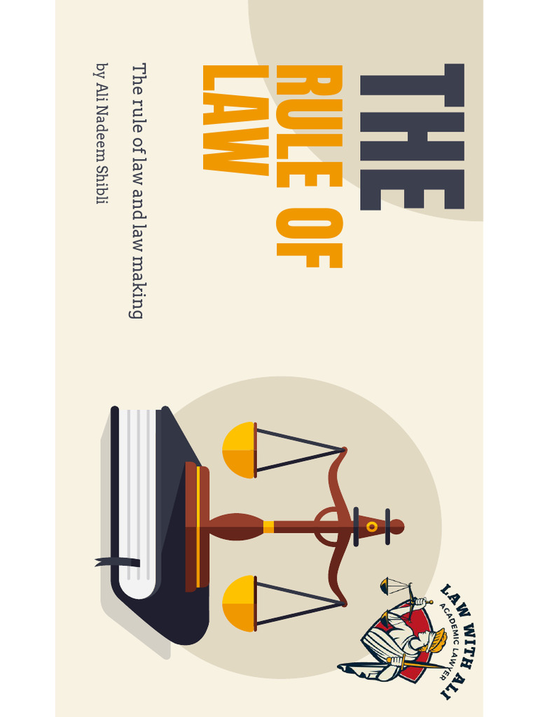 A Level Law: Rule of Law Overview | PDF | Rule Of Law | Crimes