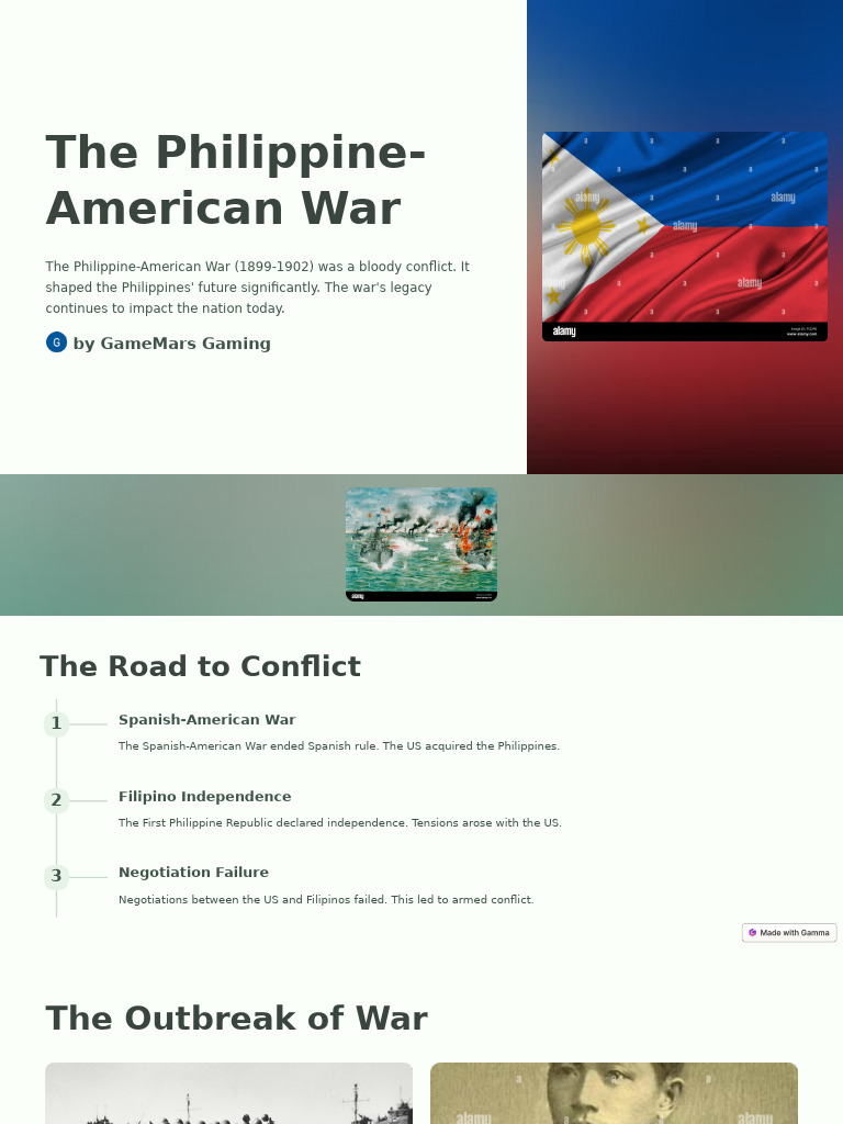 The Philippine American War | PDF | Philippines | Warfare