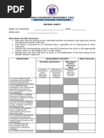 Annex J - COT RSP Rubric | PDF | Educational Assessment | Teachers