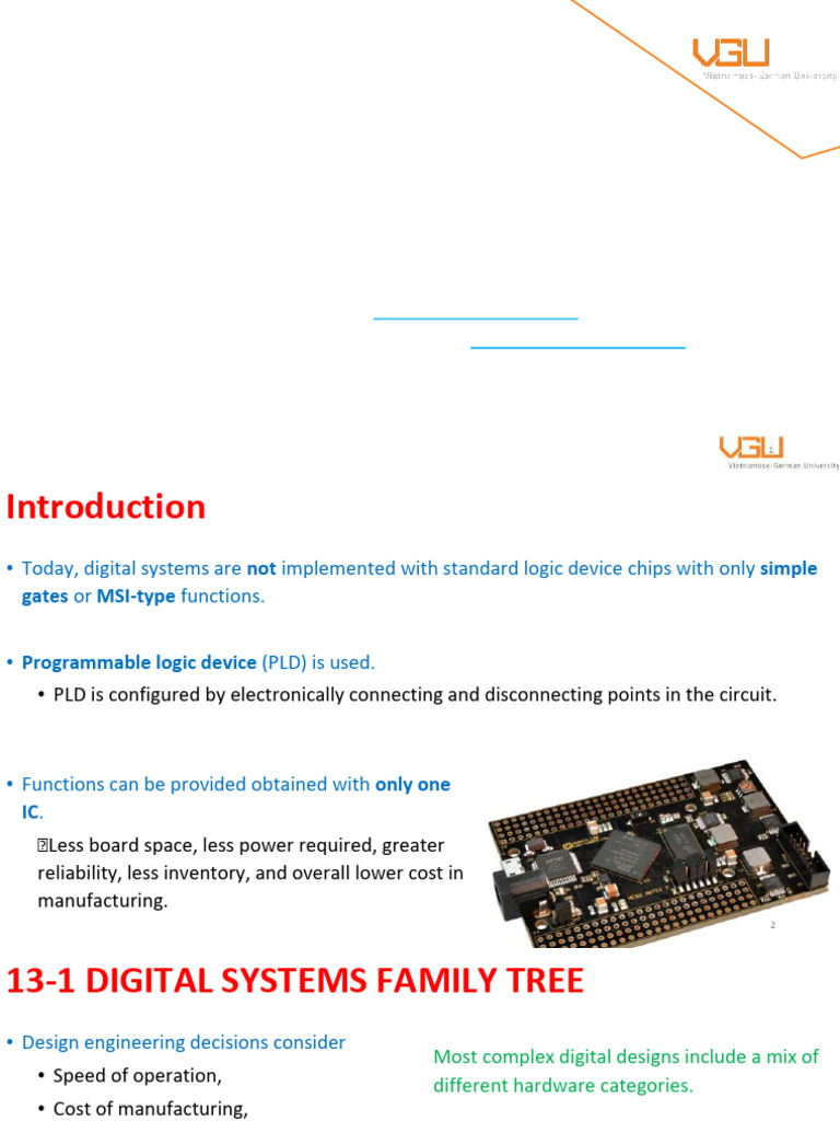 ECE204-Digital System Design-Lecture 7- DSD ch13 programmable logic device architecture | PDF ...