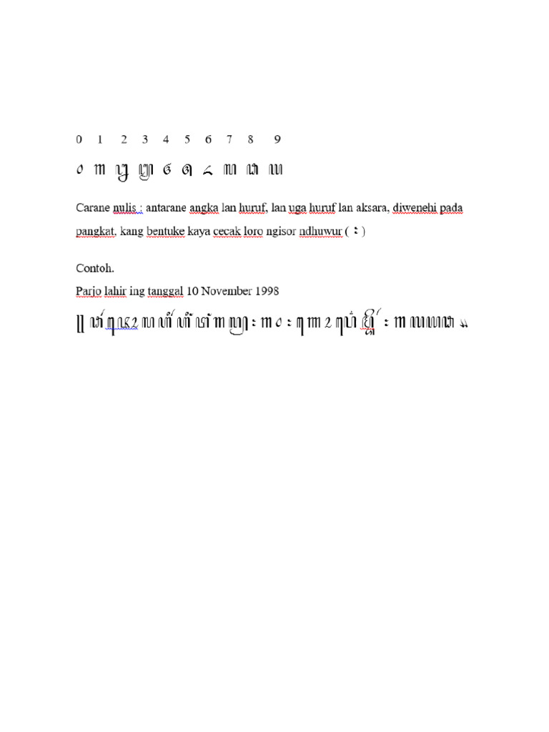 Aksara Angka | PDF