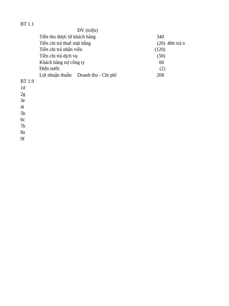 Chương 1. Môi trường và cấu trúc lý thuyết KTTC (Key) | PDF