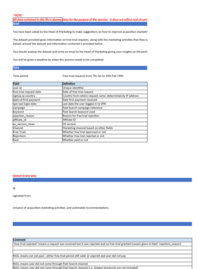 (Short Version) 2020 Data Insights Exercise | PDF | Computing | Software