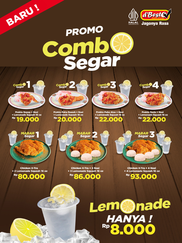 Materi Promo Combo Segar Dbesto | PDF