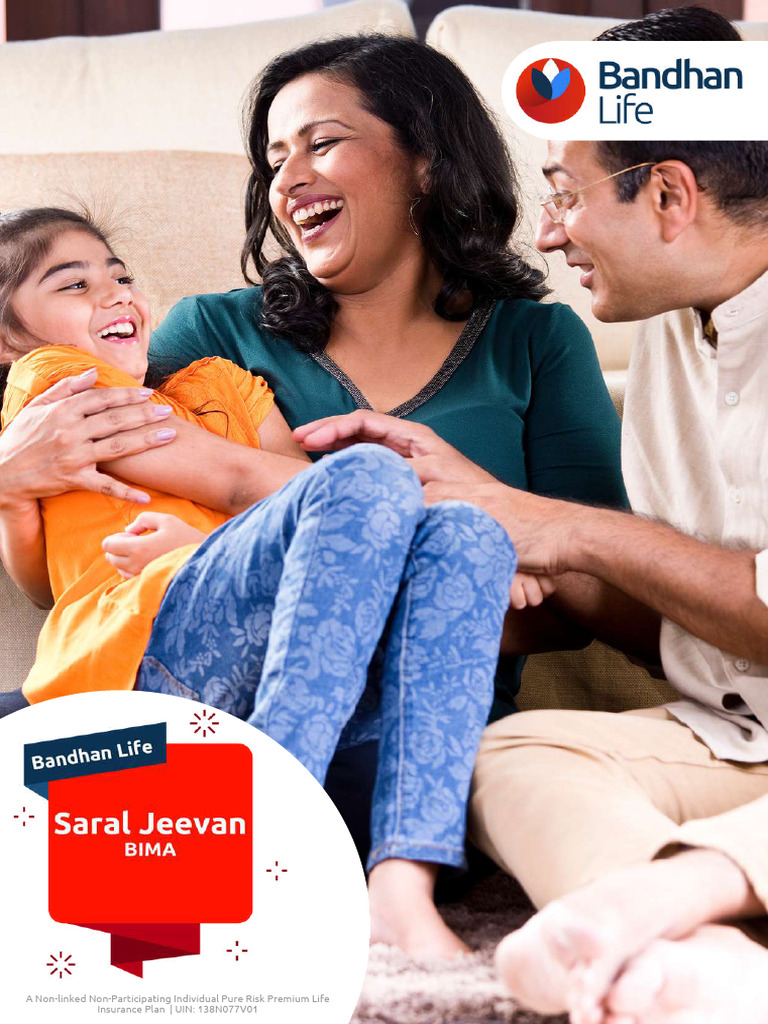 Bandhan Life Saral Jeevan Bima Brochure | PDF | Insurance | Underwriting