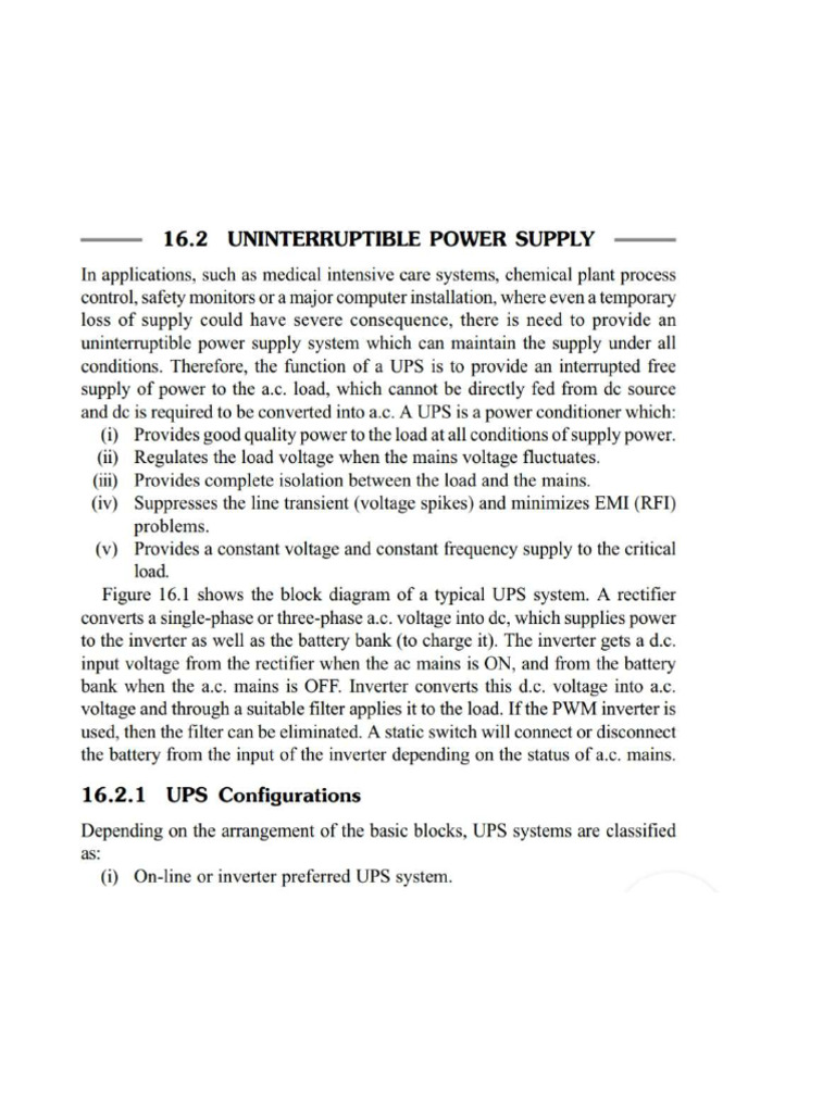 UPS Note | PDF