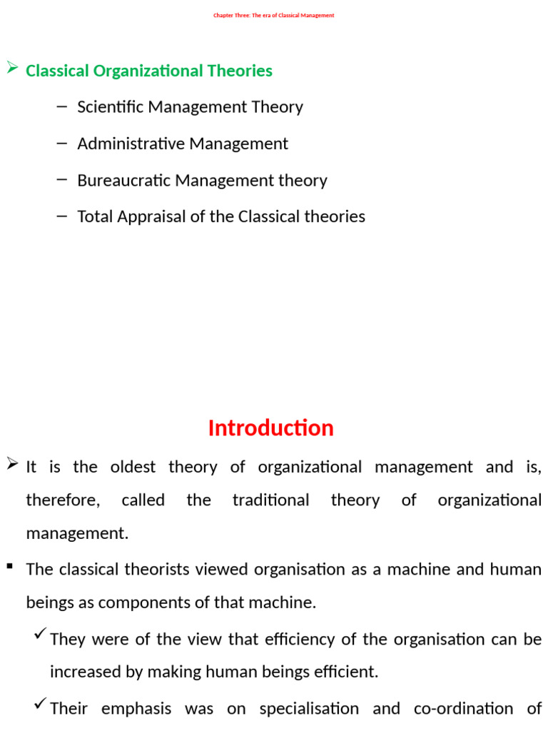 Organization Theory Chap 3 | PDF | Bureaucracy | Max Weber