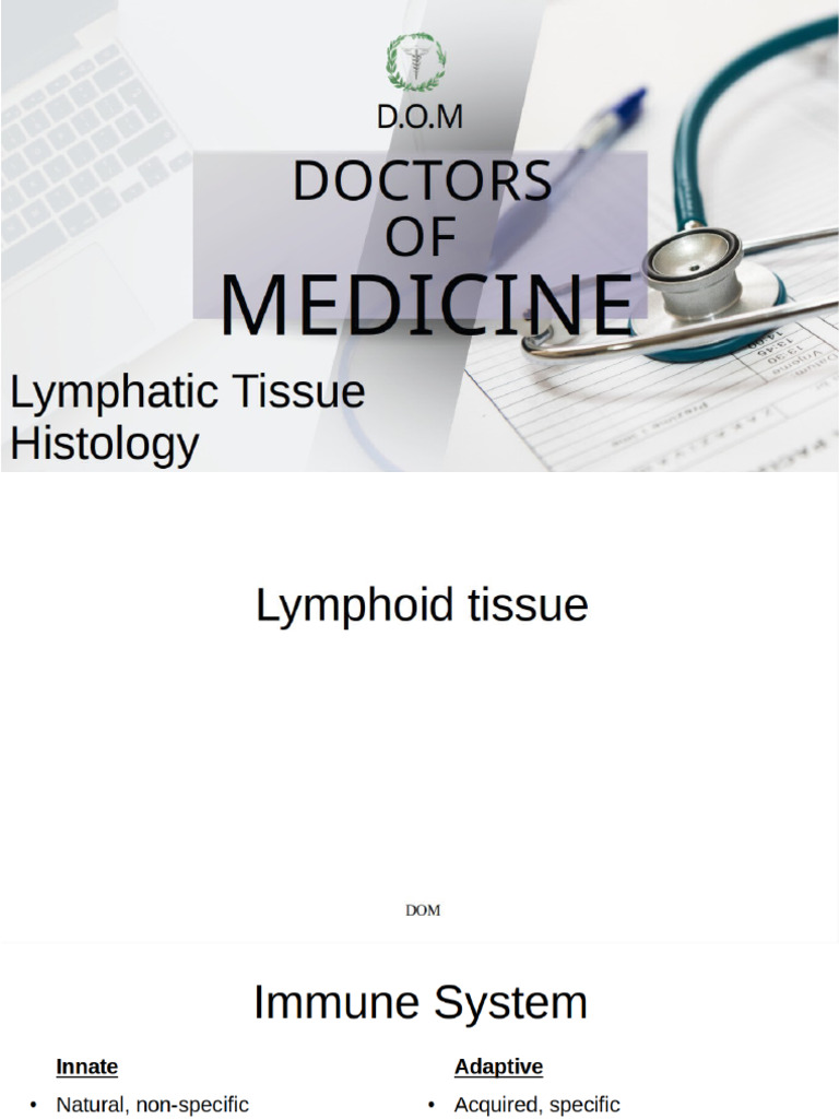 Lymphatic Tissue - MALT | PDF