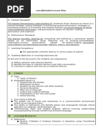Cohesive Devices Lesson Plan for Grade 8 | PDF | Learning | Persuasion
