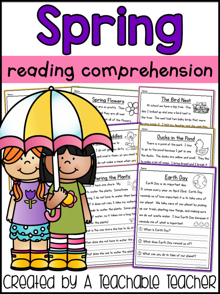 Spring Reading Comprehension Passages | PDF