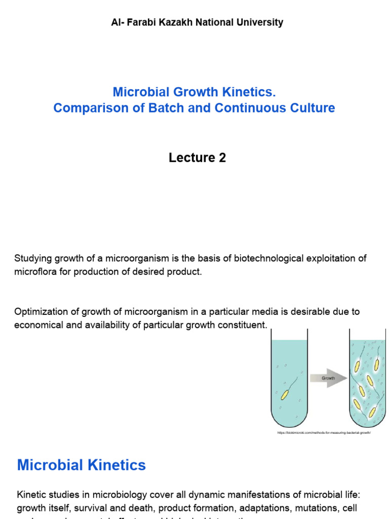 25478130216540bbd4bc92b437050549_Lecture 2_copy | PDF | Bacteria | Growth Medium
