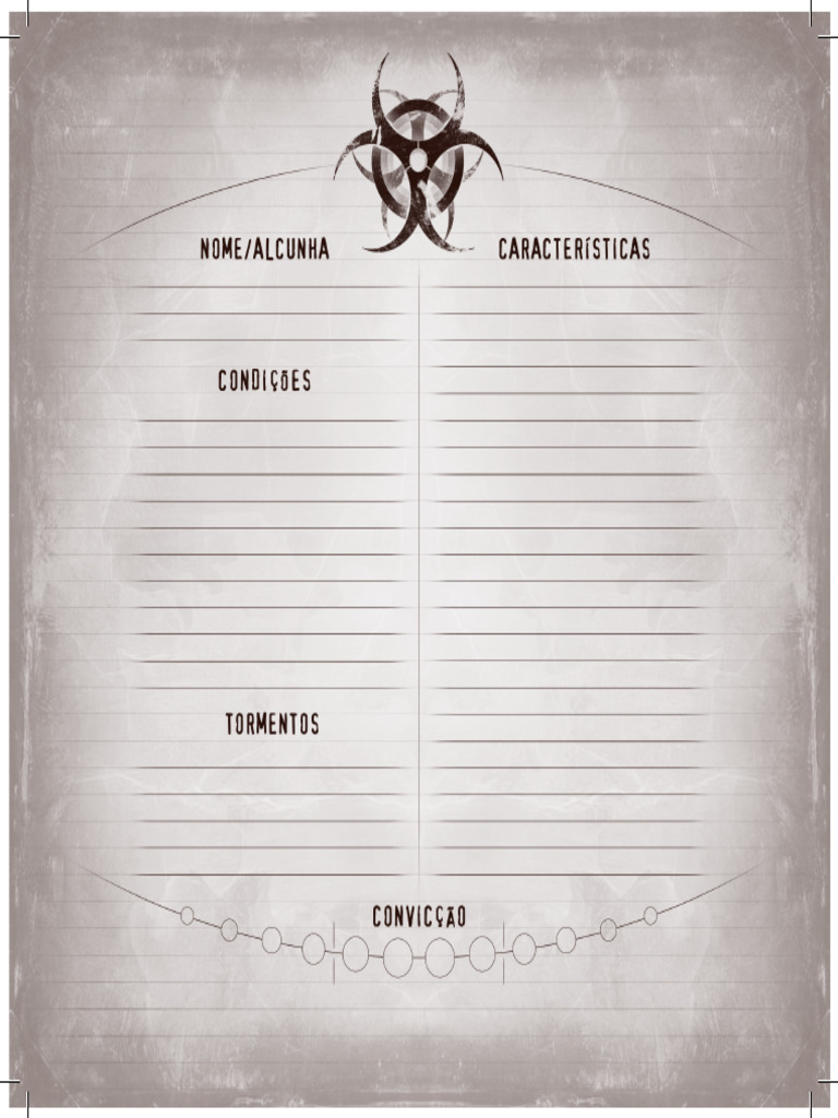 Ficha Terra Devastada | PDF