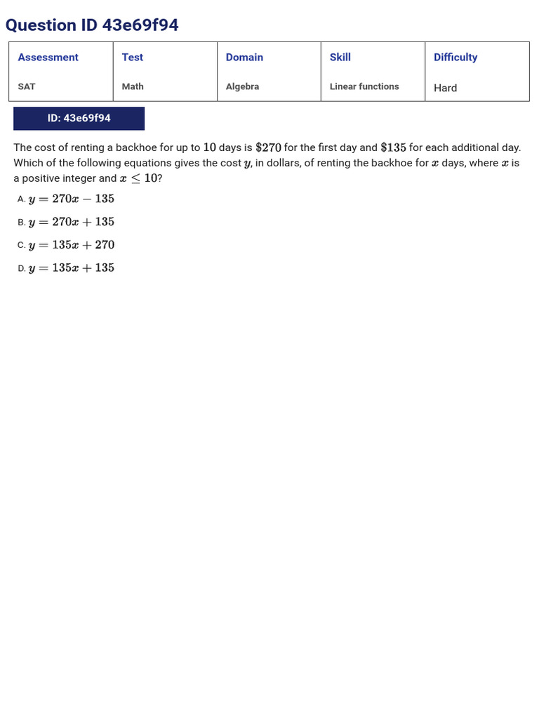 SAT Math Practice: Algebra & Geometry | PDF | Circle | Trigonometry