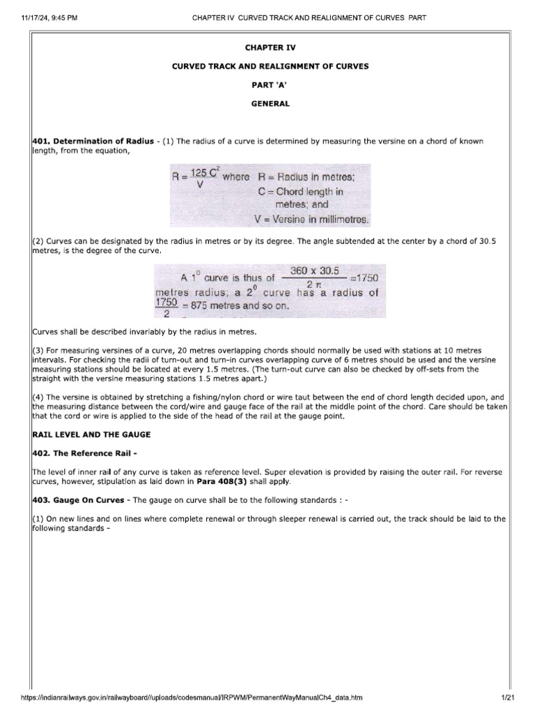 Curves | PDF