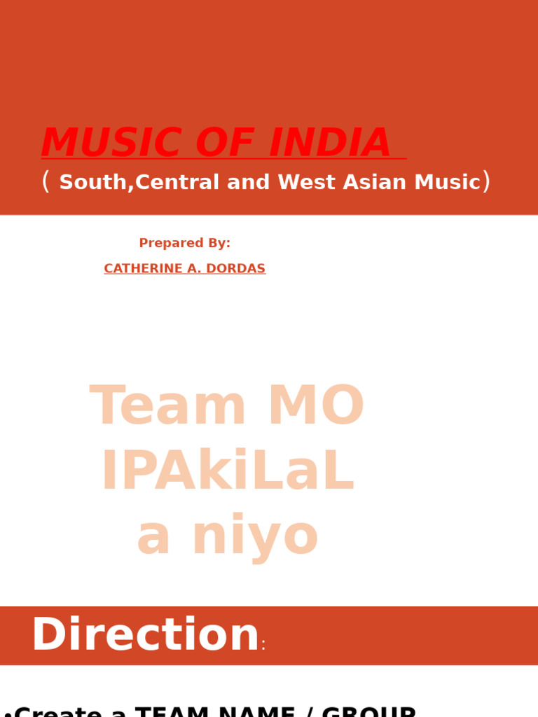 Music of India 3rd Quarter | PDF