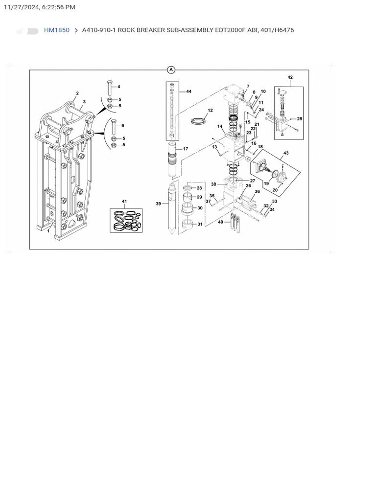 Rock breaker parts | PDF
