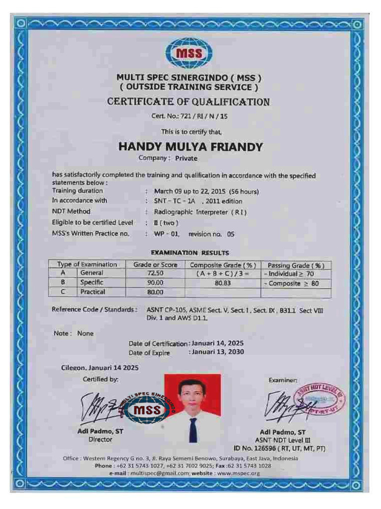 Paklaring Handy Acc - Compressed | PDF