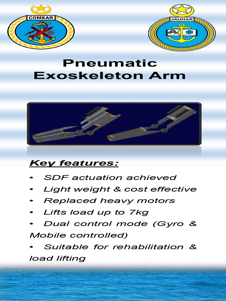 5 X 2 Standee Exoskeleton Arm Final | PDF