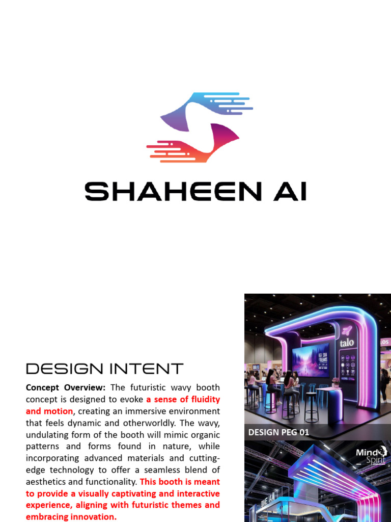 Shaheen AI Booth Design Concept | PDF