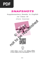 Class 11th Snapshots Books Merged | PDF
