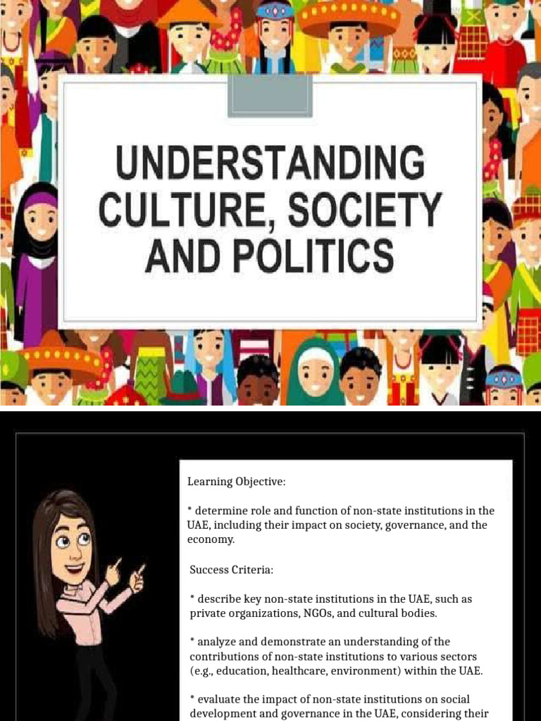 g12 Ucsp 3rd Quarter Lesson 1 Non-State Institutions | PDF