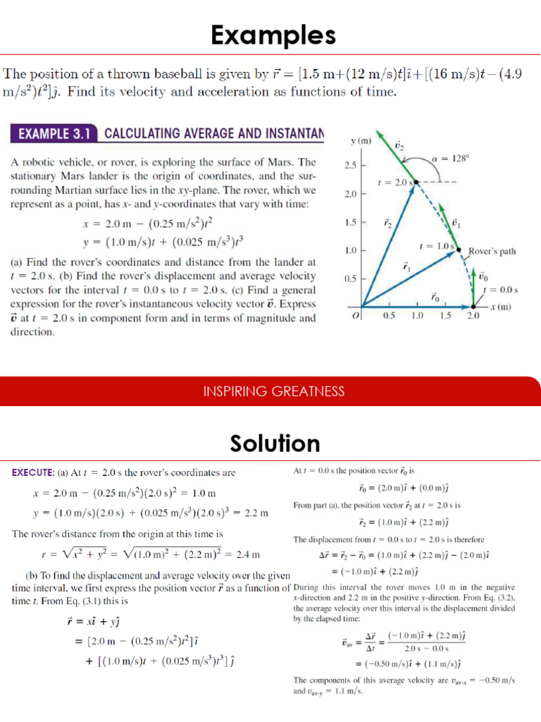 Chapter 3 - Examples and Exercises | PDF