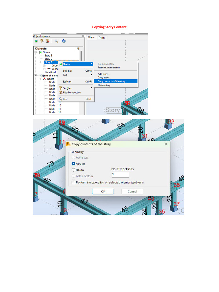 Copying Story Content | PDF