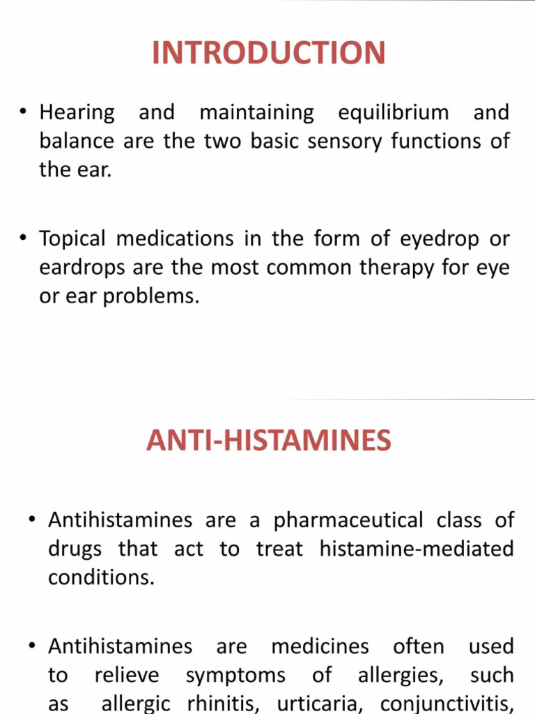 Ent Disorder Drugs 19-Feb-2025 14-20-12 | PDF