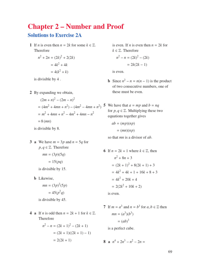 Advanced Number Theory Solutions | PDF | Square Root | Rational Number
