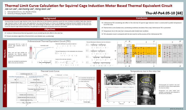 Thermal Limit Curve Calculation For Squirrel Cage Induction Motor Based ...