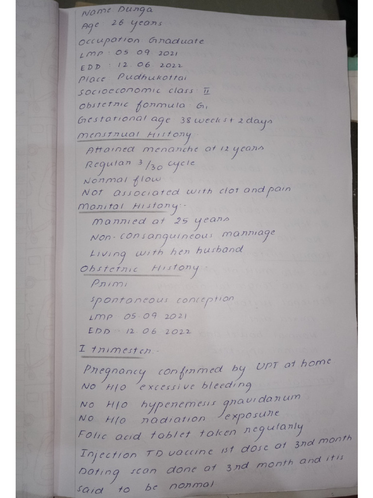 Labour ward case-4 | PDF