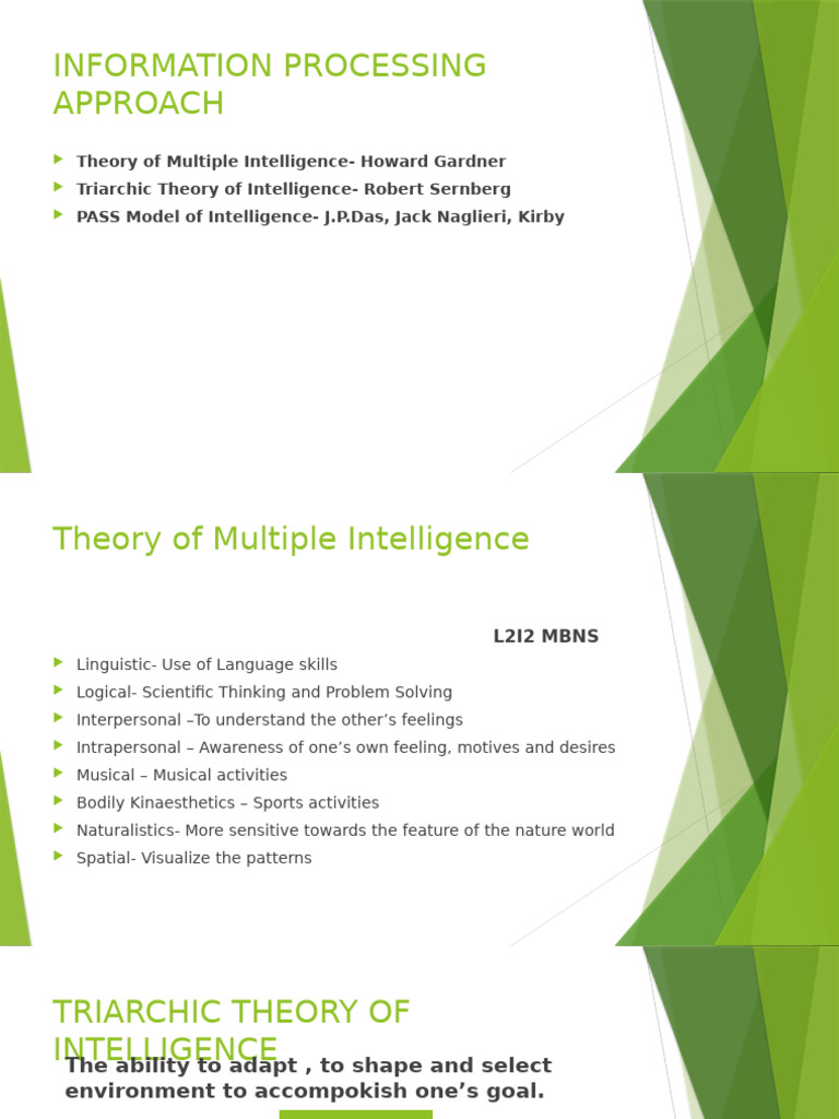 Understanding Intelligence Theories and Assessment | PDF | Intelligence ...