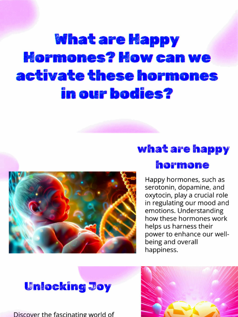 Boosting Happy Hormones for Joy | PDF | Happiness | Mental Health