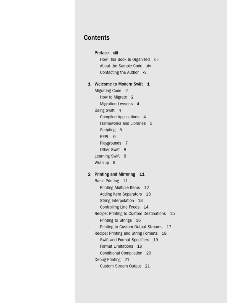 Swift Programming Guide Pdf Swift Programming Language Parameter Computer Programming