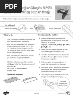 An-225 Paper Model Simplified | PDF