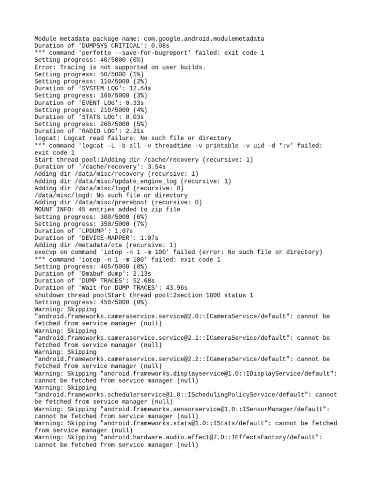 Bugreport V2236 SP1A.210812.003 2025 01 31 18 51 13 Dumpstate - Log ...