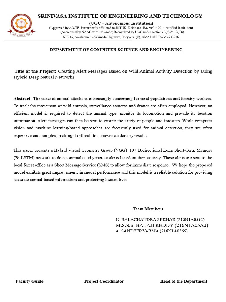 Single Page Abstract Batch 8 | PDF