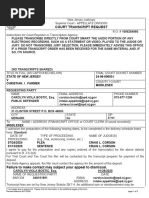 Guidance Notes - Request For Transcription of Court or Tribunal ...
