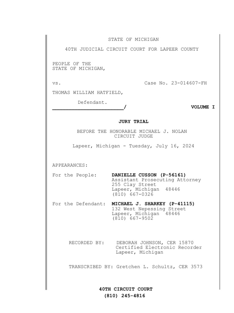 Sample Trial Day 1 Voir Dire (1) | PDF | Reasonable Doubt | Government ...