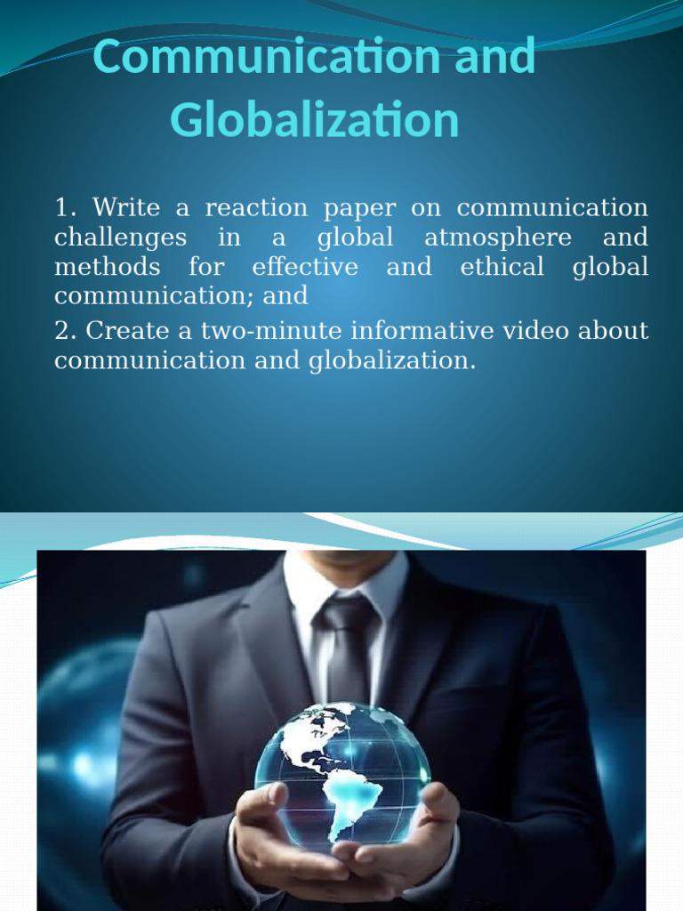 Communication and Globalization | PDF