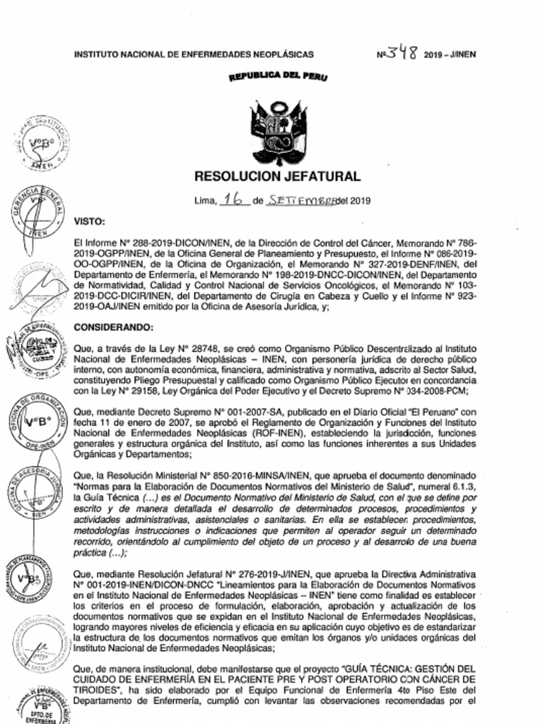 GUÍA DE LOS PERÍODOS OPERATORIOS EN CIRUGÍAS ENDOCRINAS | PDF